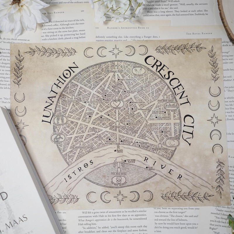 Crescent City Fanart - Etsy