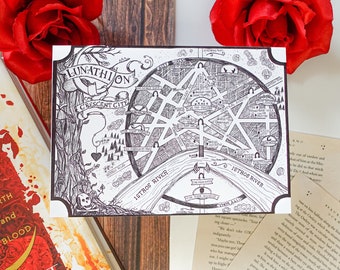 Map of Crescent City Png - Etsy