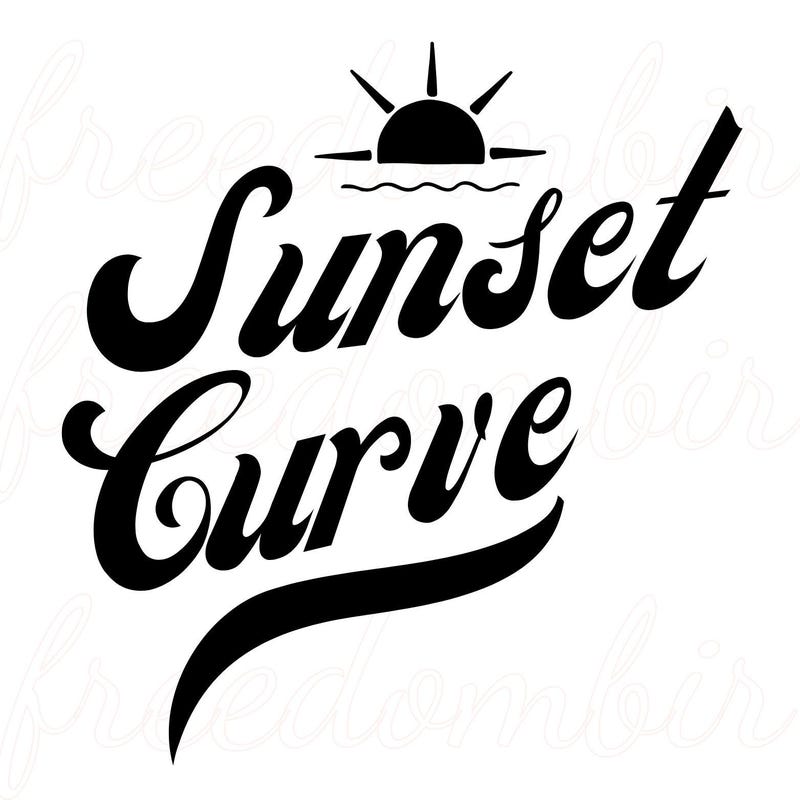 Sunset Curve - Etsy