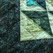 Radiant Quilt in Greens - Etsy