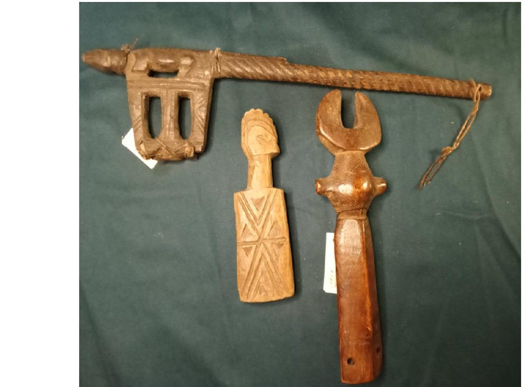 Antique African Music Instruments From Cameroon. - Etsy