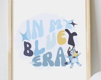 Bluey Print, Bluey, Bingo, Kids Wall Art, Bedroom Wall Art, Kids ...