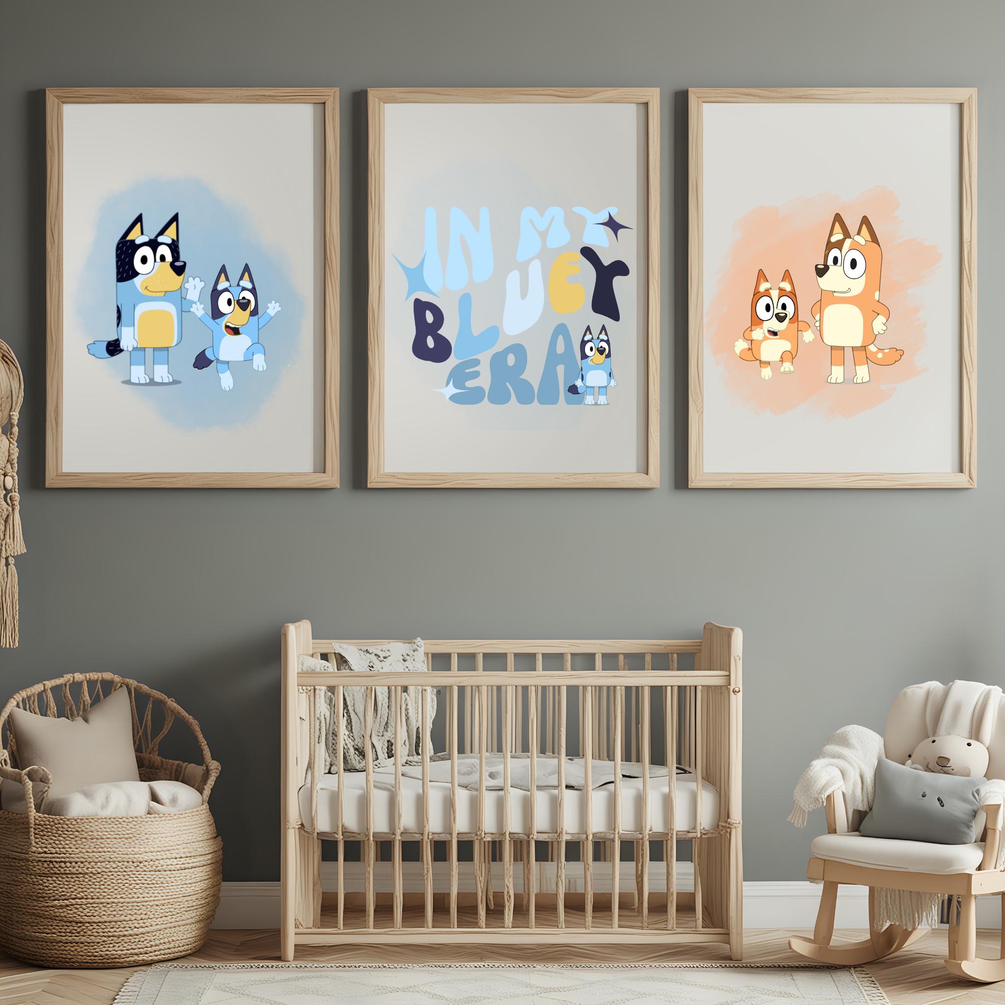 Bluey Print, Bluey, Bingo, Kids Wall Art, Bedroom Wall Art, Kids ...