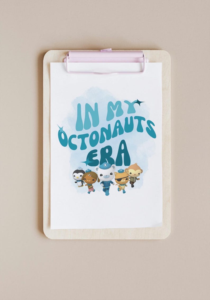 Octonauts Print, Octonauts, Kids Wall Art, Bedroom Wall Art, Kids ...