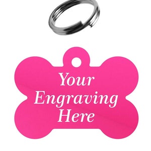 FREE Split Ring Double Sided Engraved Both Sides High Quality Engraved ...