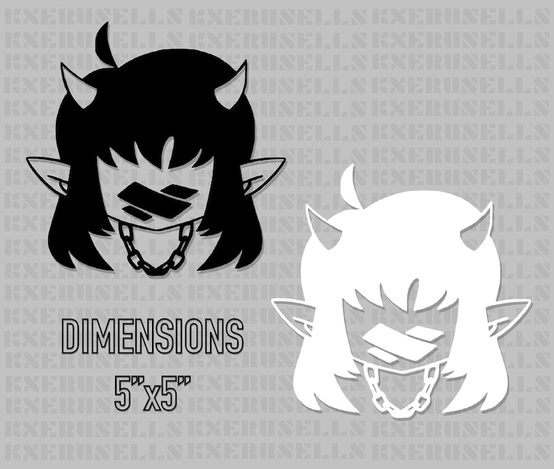 Demondice Karen Vinyl Decal Sticker Waterproof and - Etsy UK