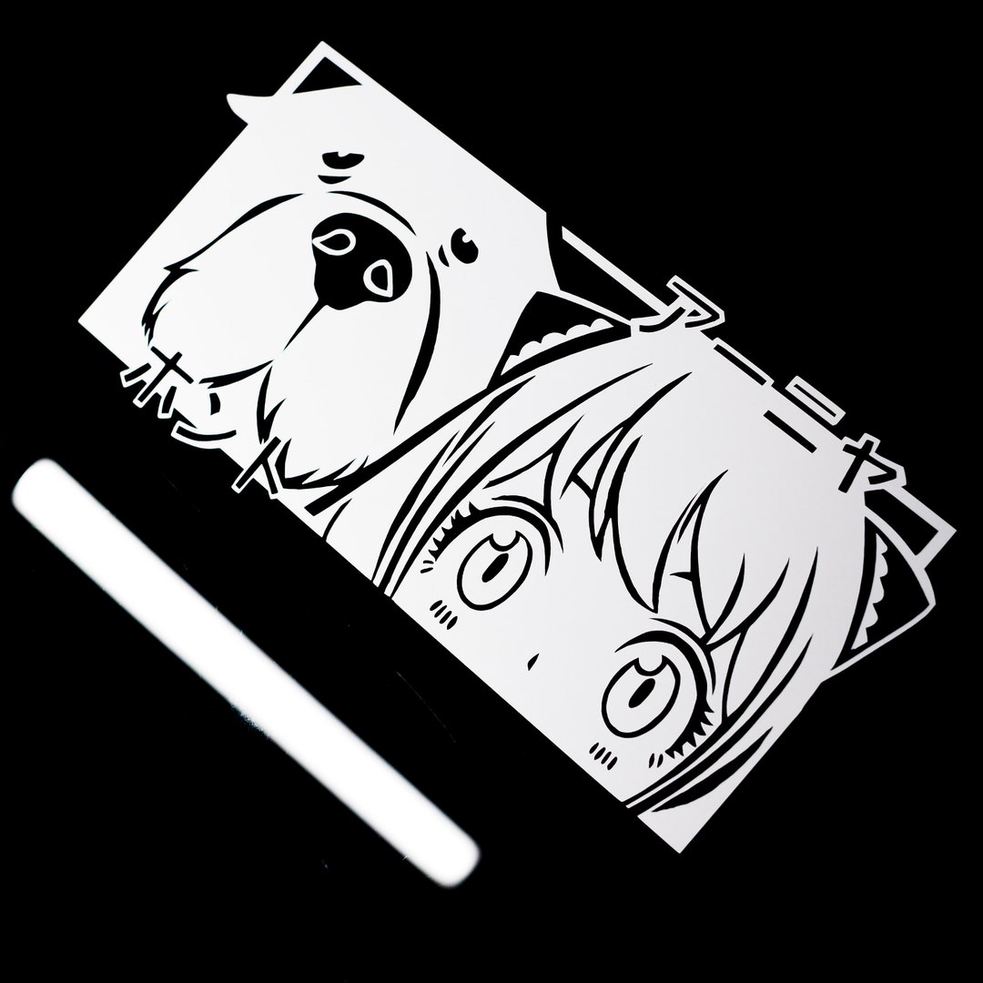 Anime Spy and Family Dog Vinyl Decal / Bond / Sxf / Sticker / Manga ...