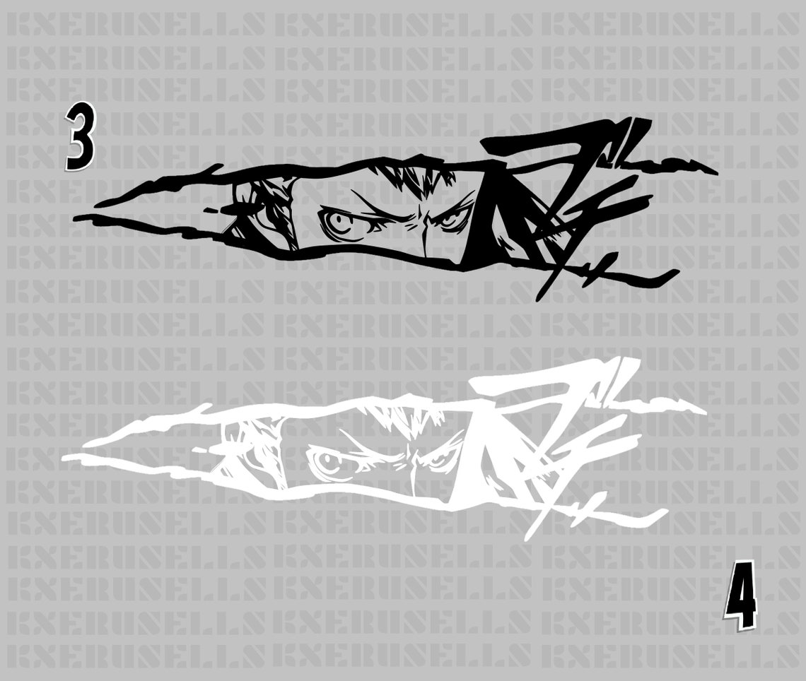 Critical Hit Vinyl Decal Chariot Sticker Itasha JDM Anime - Etsy