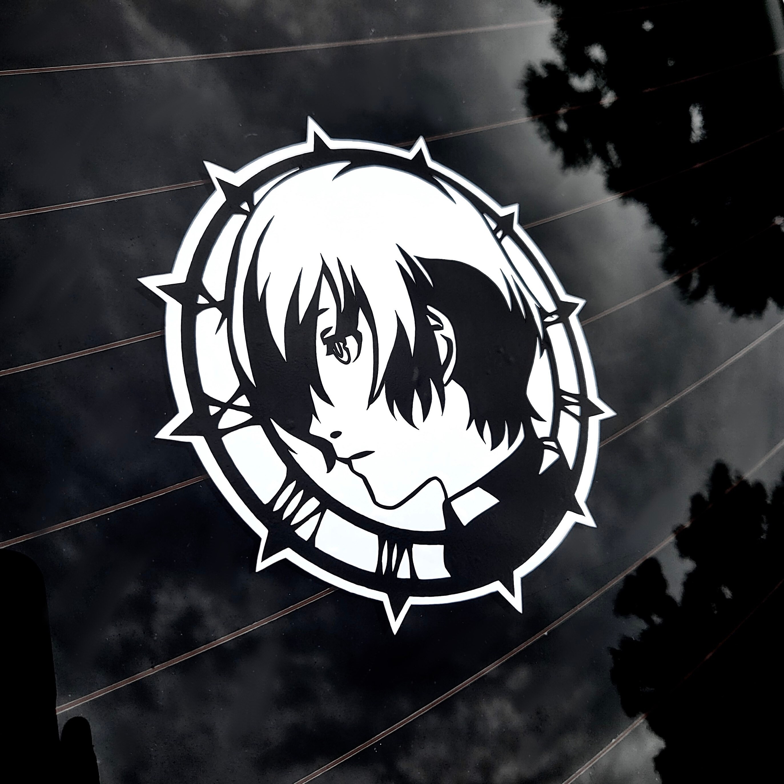 Clock Tower Portrait Vinyl Decal Sticker Anime Itasha JDM | Etsy