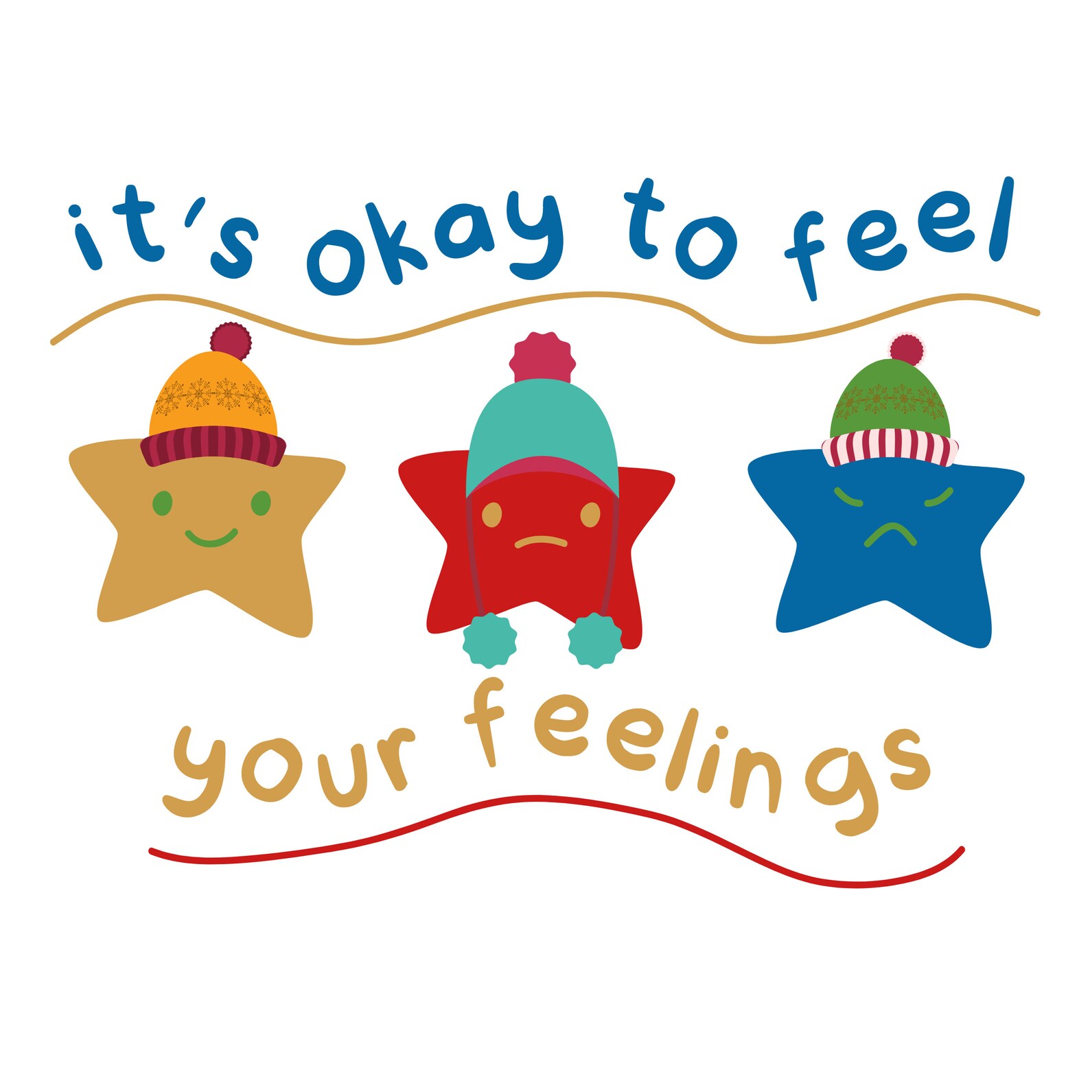 Its Okay to Feel Your Feelings Art Prints Digital | Etsy