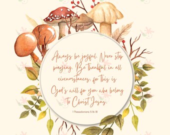 Give Thanks to the Lord | Inspirational Bible Verse | Fall Design | PNG ...