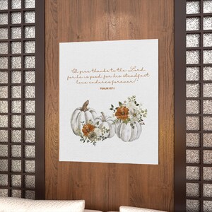 Give Thanks to the Lord | Inspirational Bible Verse | Fall Design | PNG ...