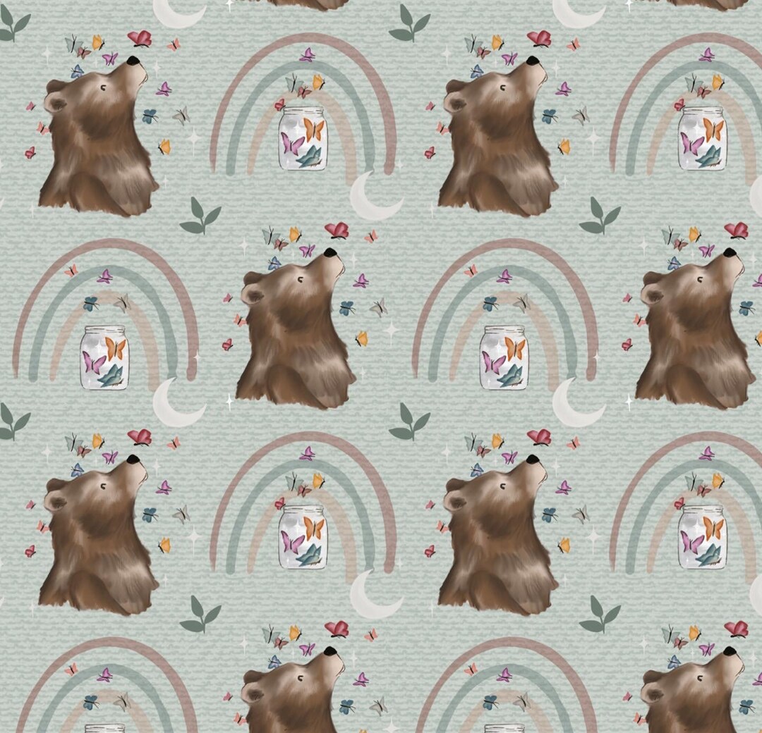 Wild and Free, Fabric Design, Seamless Pattern, Surface Pattern ...