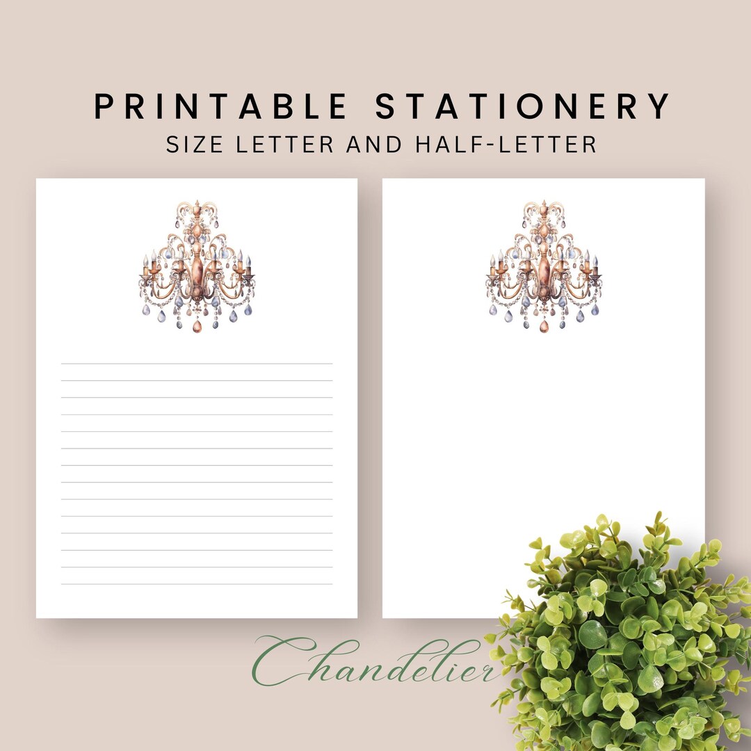Printable Writing Paper, Digital Notepaper, Glamour Note-writing Paper ...