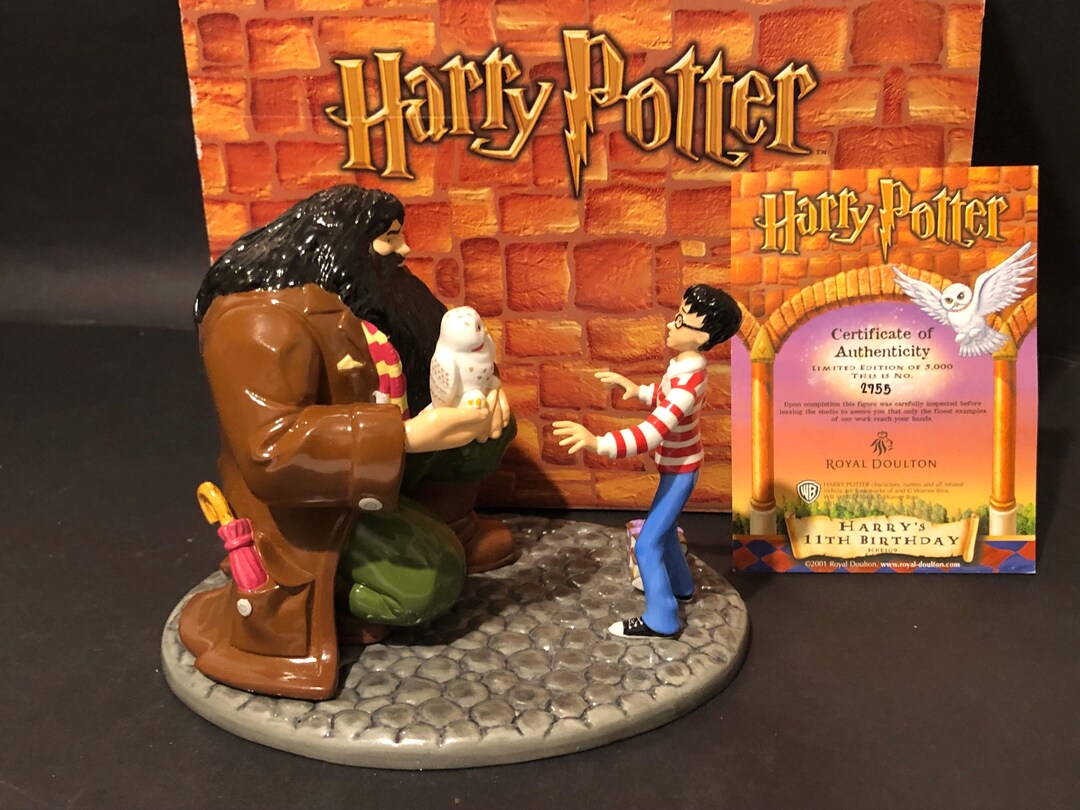 Royal Doulton - Harry Potter Range - Harrys 11th Birthday With Hagrid ...