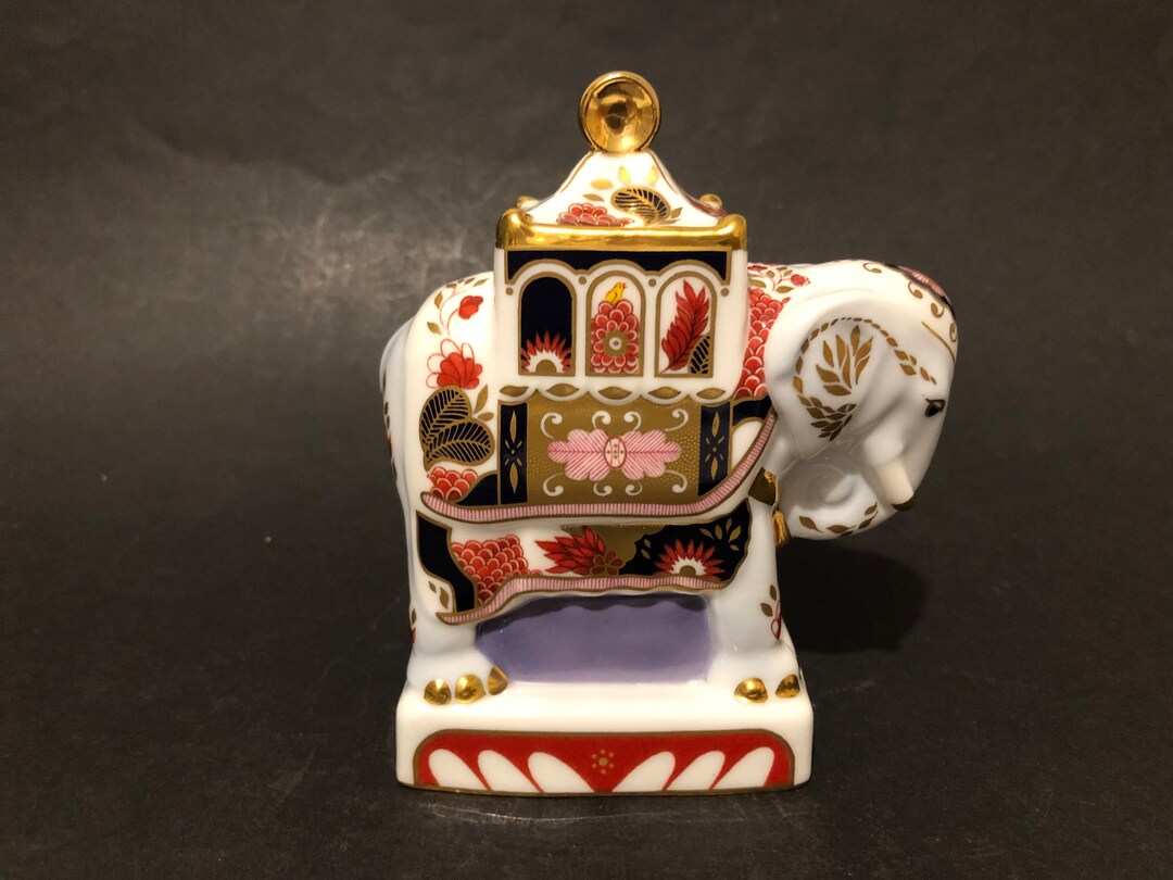 Royal Worcester - Nelson Elephant From the Connoisseur Collection ...