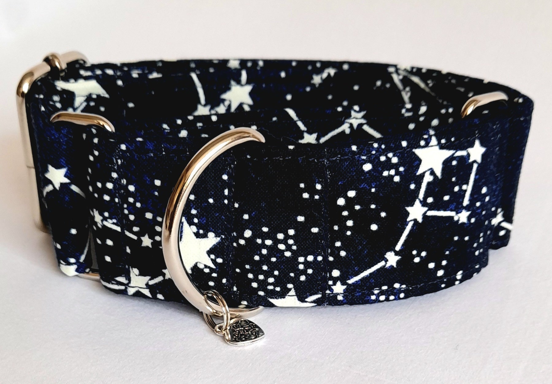 Glow in the Dark Stars and Constellations Martingale Dog Collars - Etsy UK