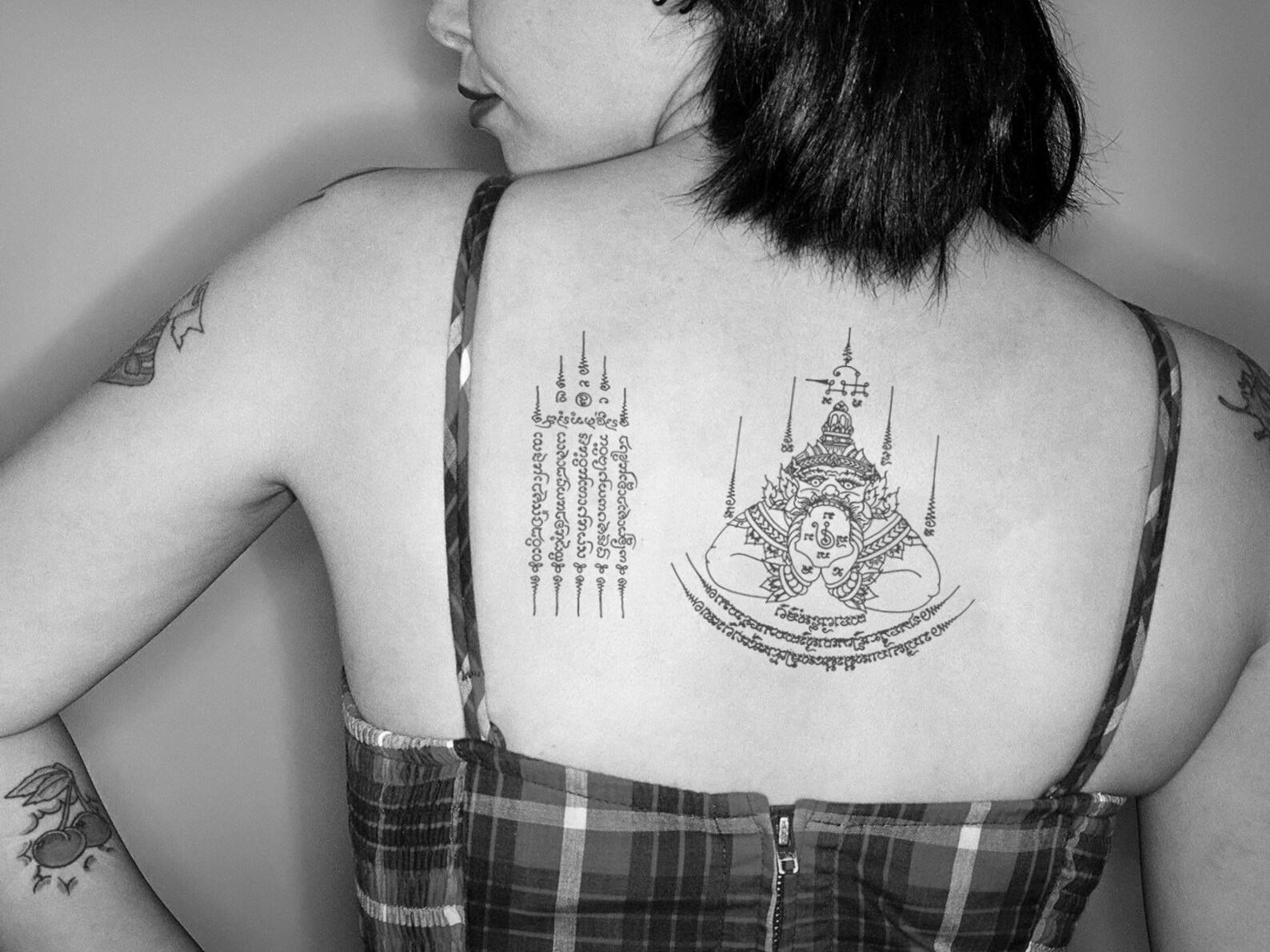 Pra Rahu Temporary Tattoos Sticker Thai Body Tattoo - Etsy