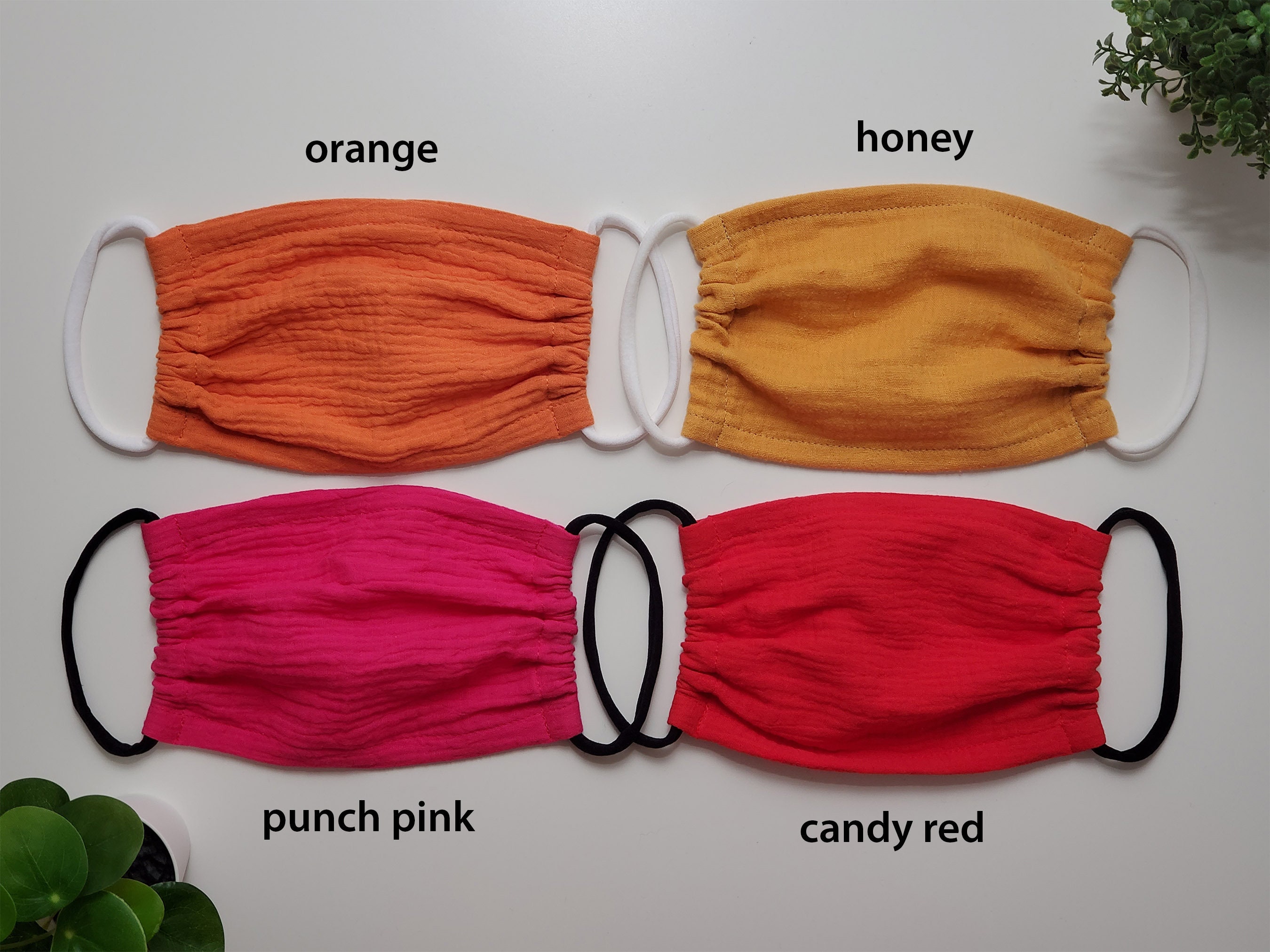 Toddler's/kid's/adult's Solid Color Mask - Etsy