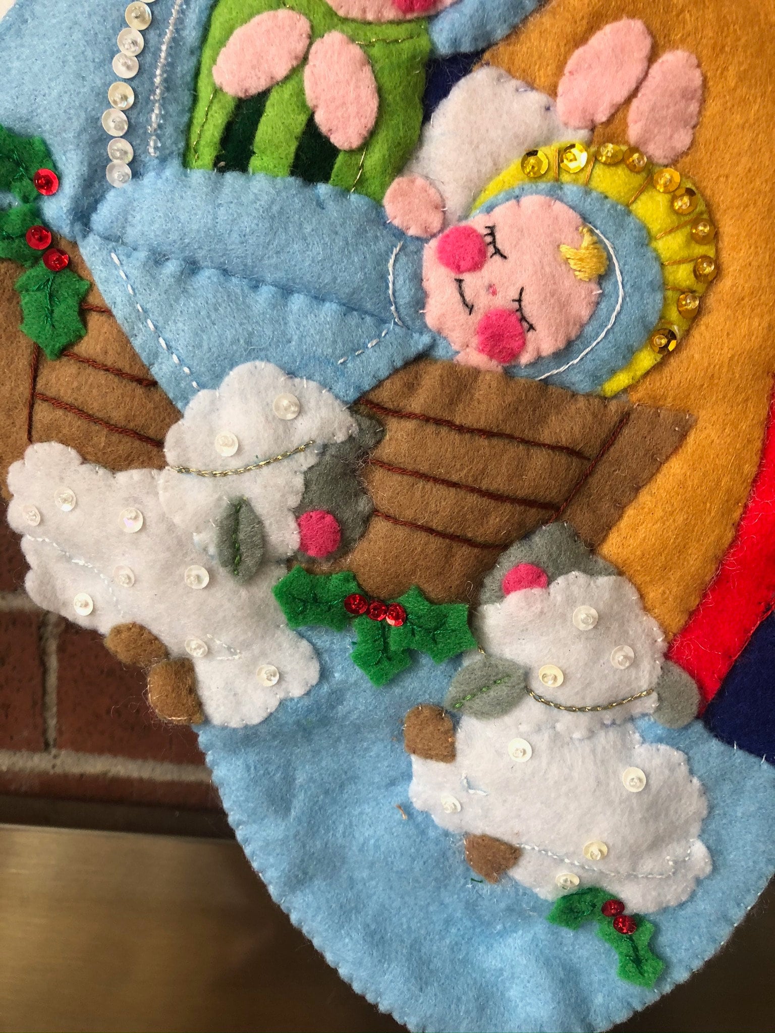 15 Silent Night Finished Stocking - Etsy