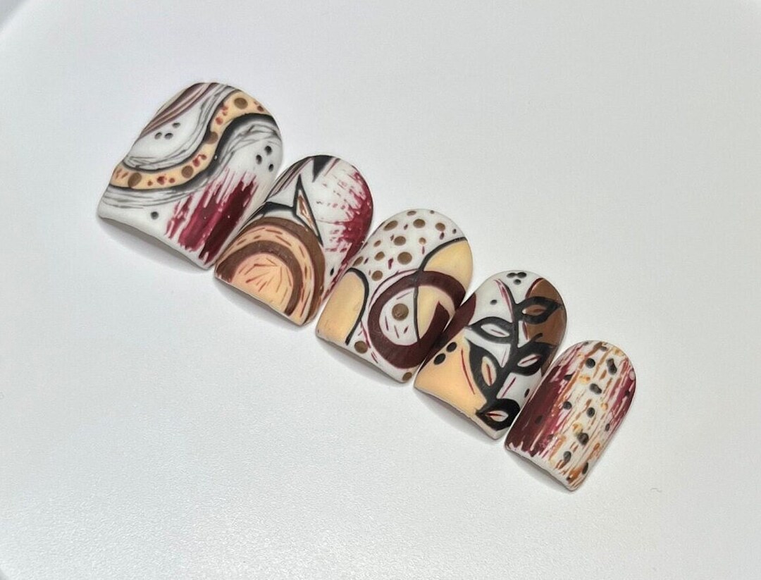 Art Attack Heal Inner Child Handmade Energy Infused Press on Nails Self ...