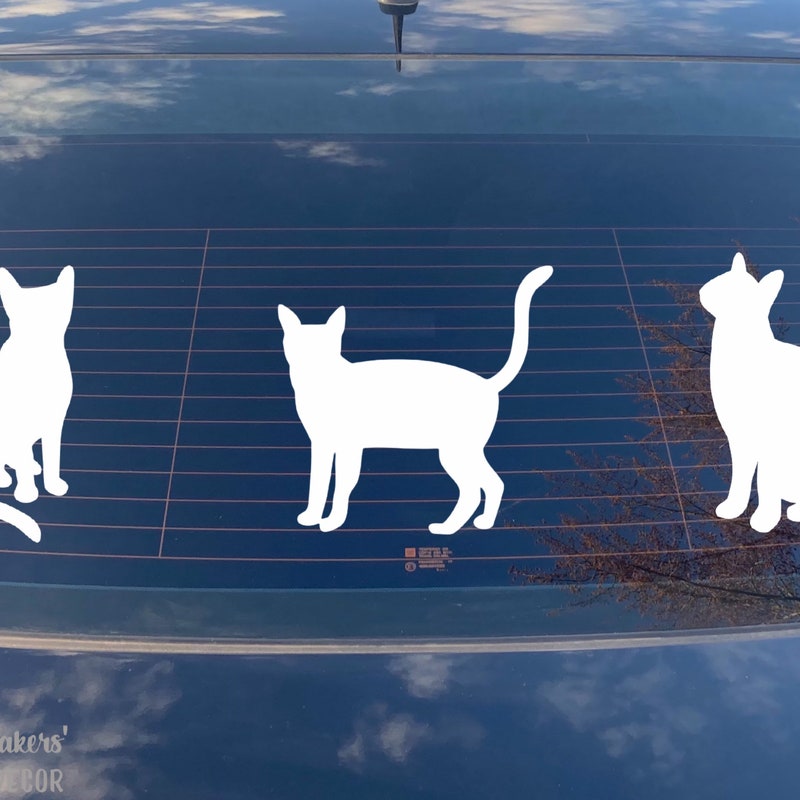 Cat Decal - Etsy