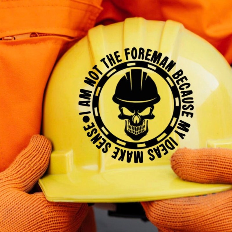 Hardhat Stickers Digital - Etsy