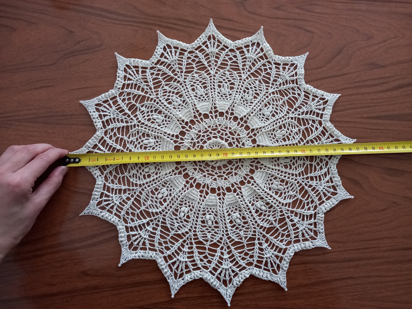 Available Ivory Lace Doily Textured New - Etsy