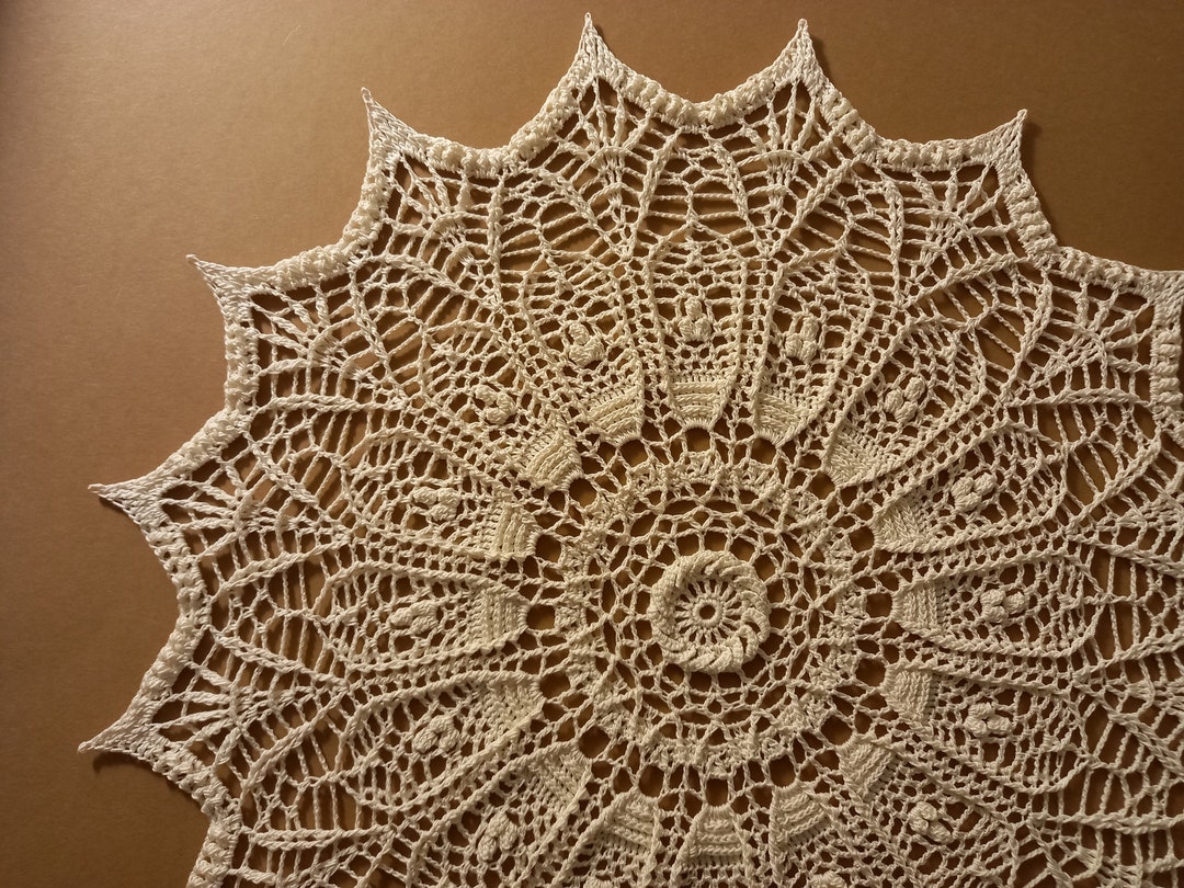 Available Ivory Lace Doily Textured New - Etsy