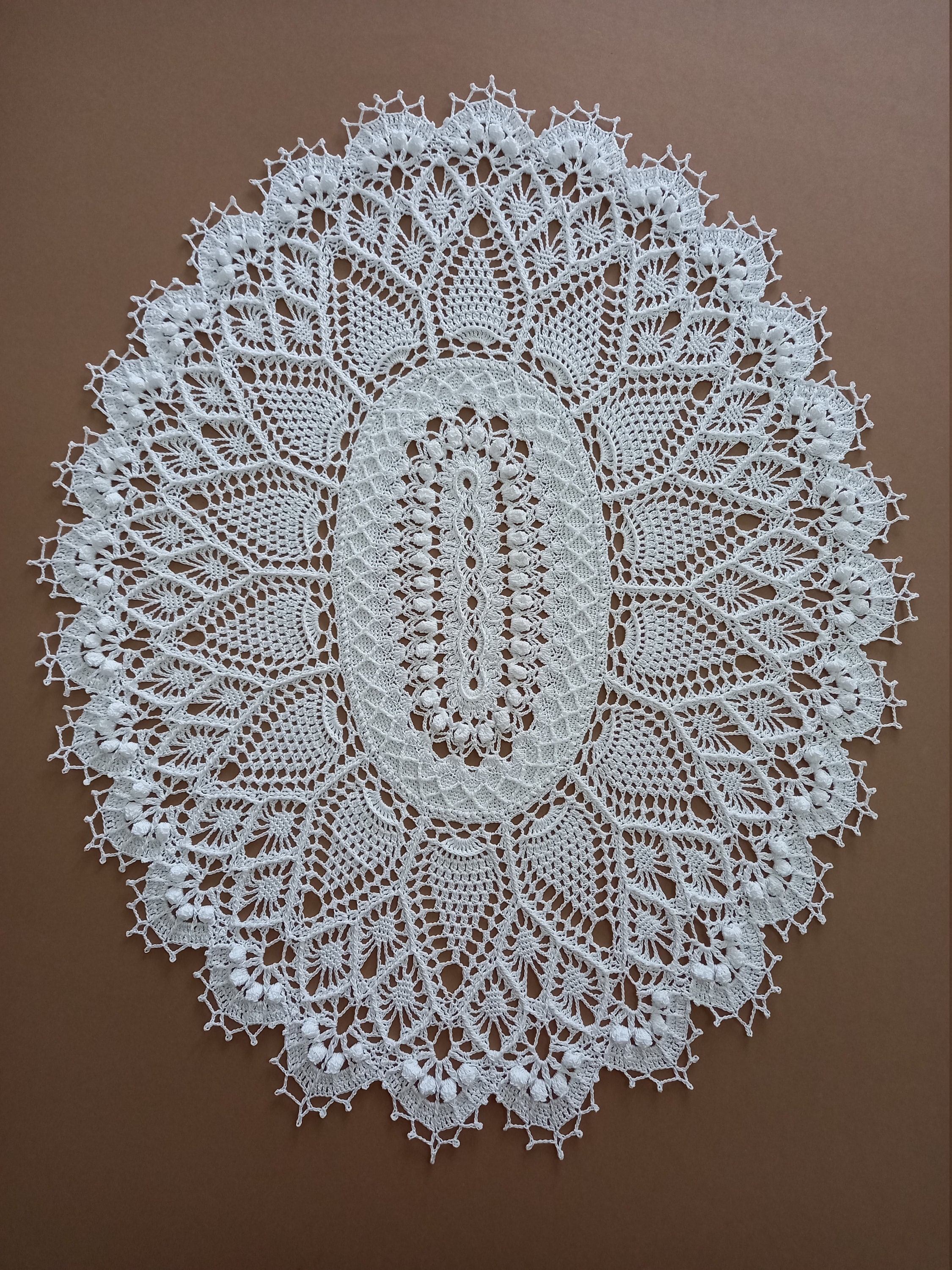 Made to Order; Large Oval Tablecloth - Etsy