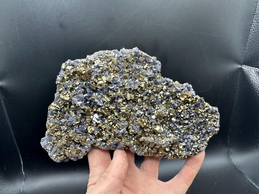 Amazing Pyrite With Galena and Sphalerite From Bulgaria , Collection ...