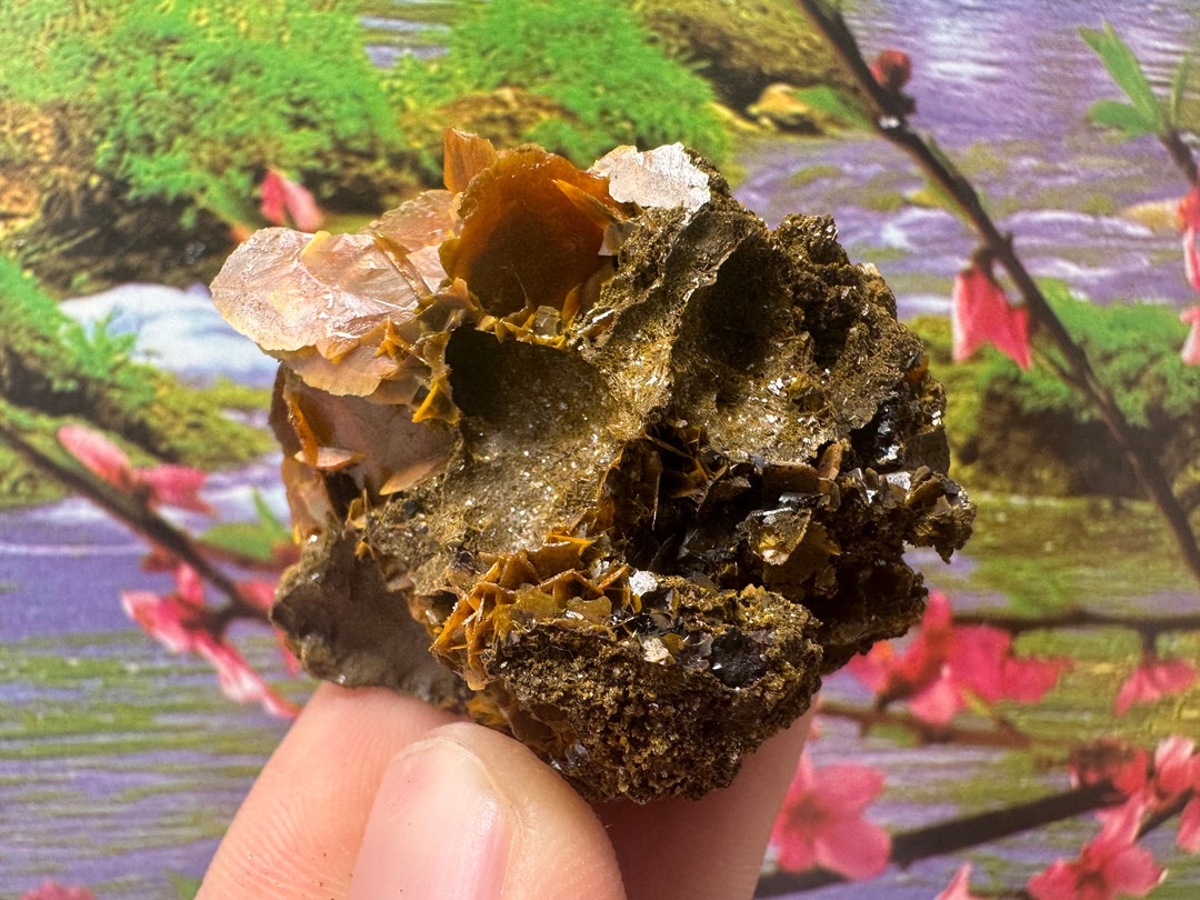 Wulfenite From China , Gold, Crystal Stone, Raw Natural, Gift Minerals ...