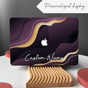 Luxurious Purple Gradient Shell Hard Case Cover for MacBook Air 13 ...