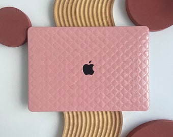 Pink Girly Leather Hard Case Cover for Macbook Air 13 Macbook - Etsy