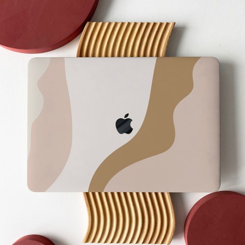 Woven Leather Milky Beige Hard Case Cover for Macbook Air 13 - Etsy