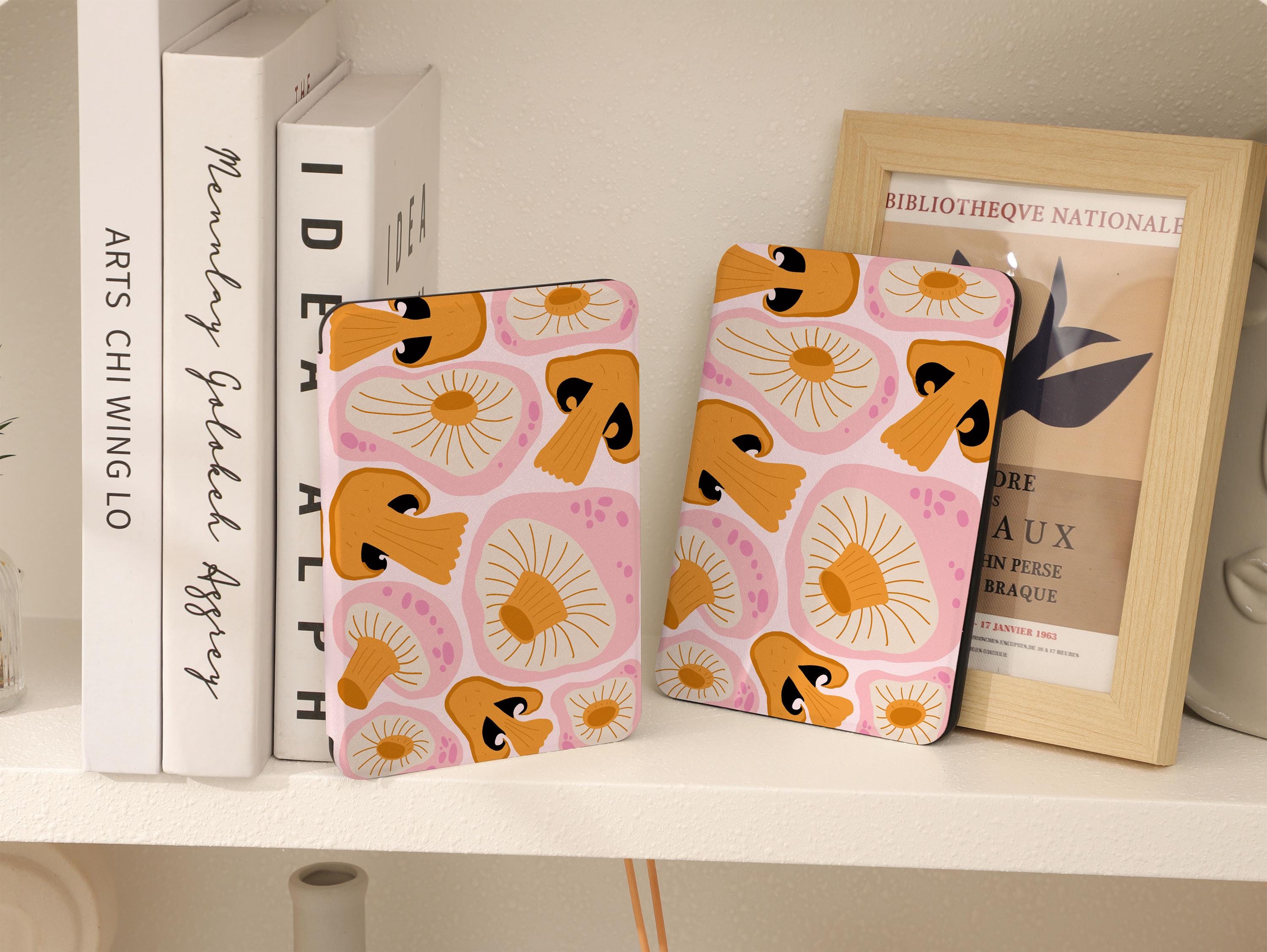 Pink Mushroom Matisse Style Custom Kindle Paperwhite 5 Case, Kindle 11 ...