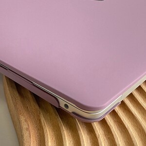 Girly Gray Purple Shell Hard Case Cover for MacBook Air 13 MacBook Pro ...