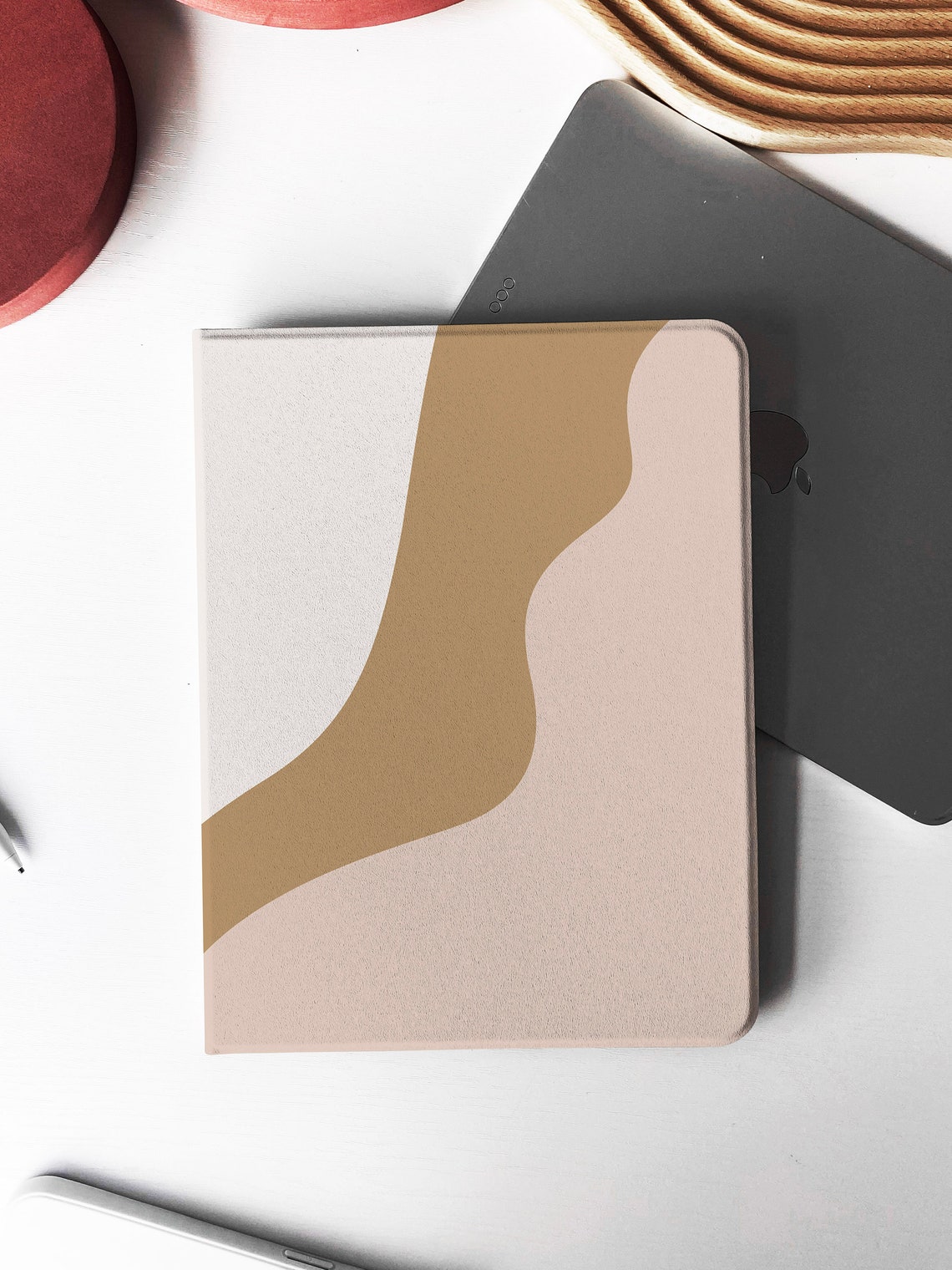 Fashion Lines Art iPad Book Cover Personalised iPad 9.7 10.2 | Etsy