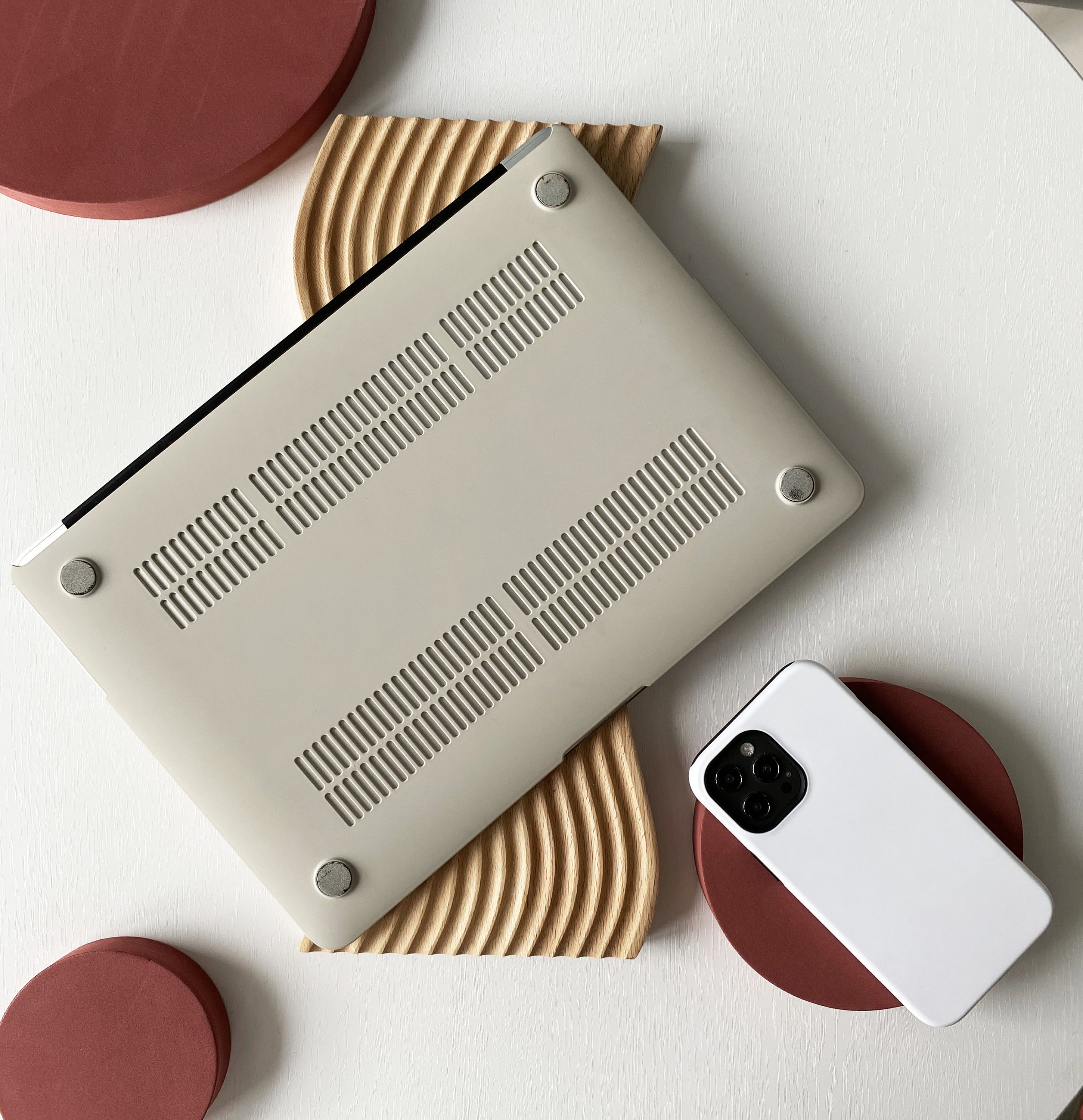 Cream White Hard Case Cover for Macbook Air 13 Macbook Pro 13 - Etsy UK