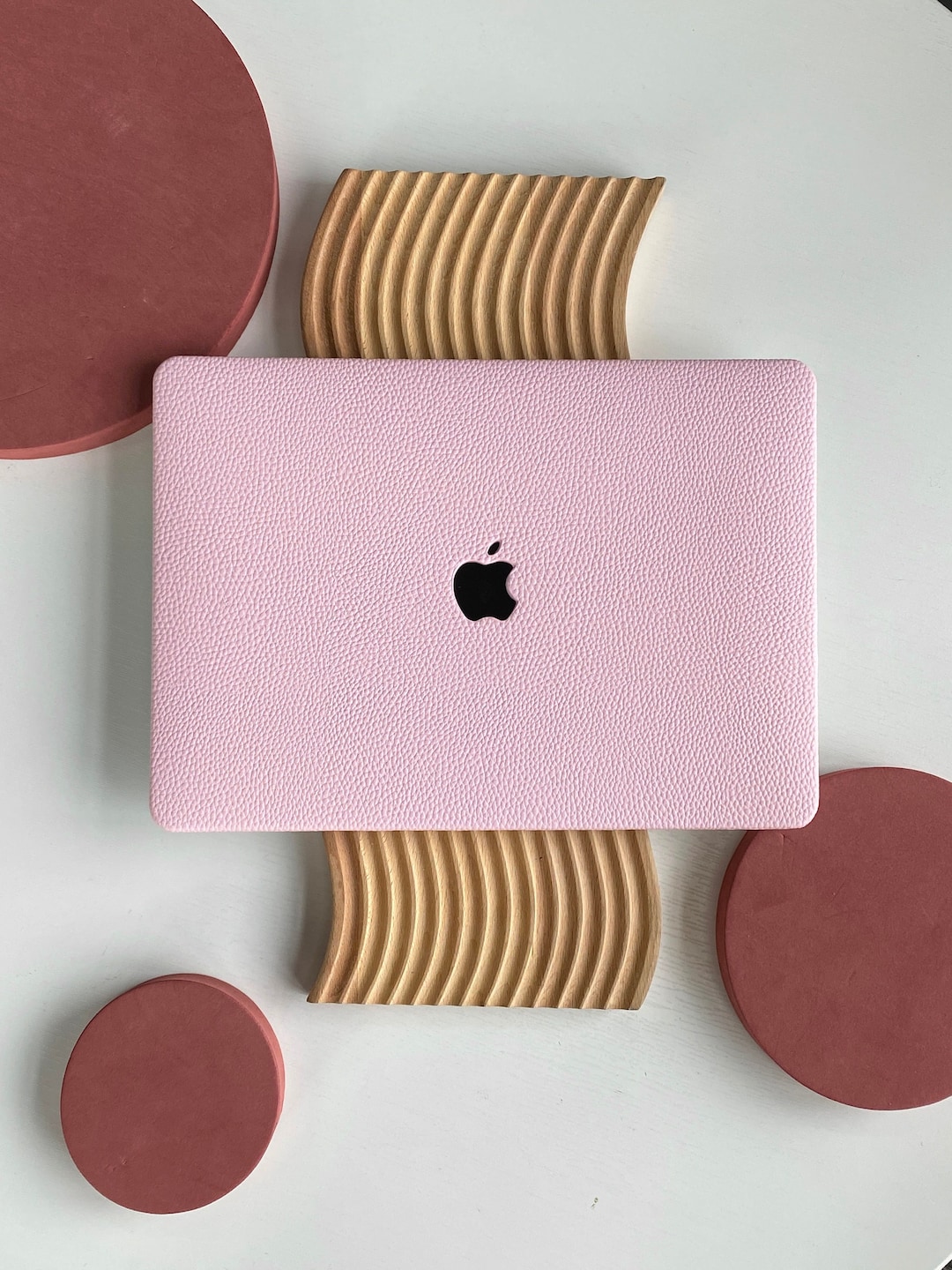 Pink Girly Leather Hard Case Cover for MacBook Air 13 MacBook Pro 13 14 ...