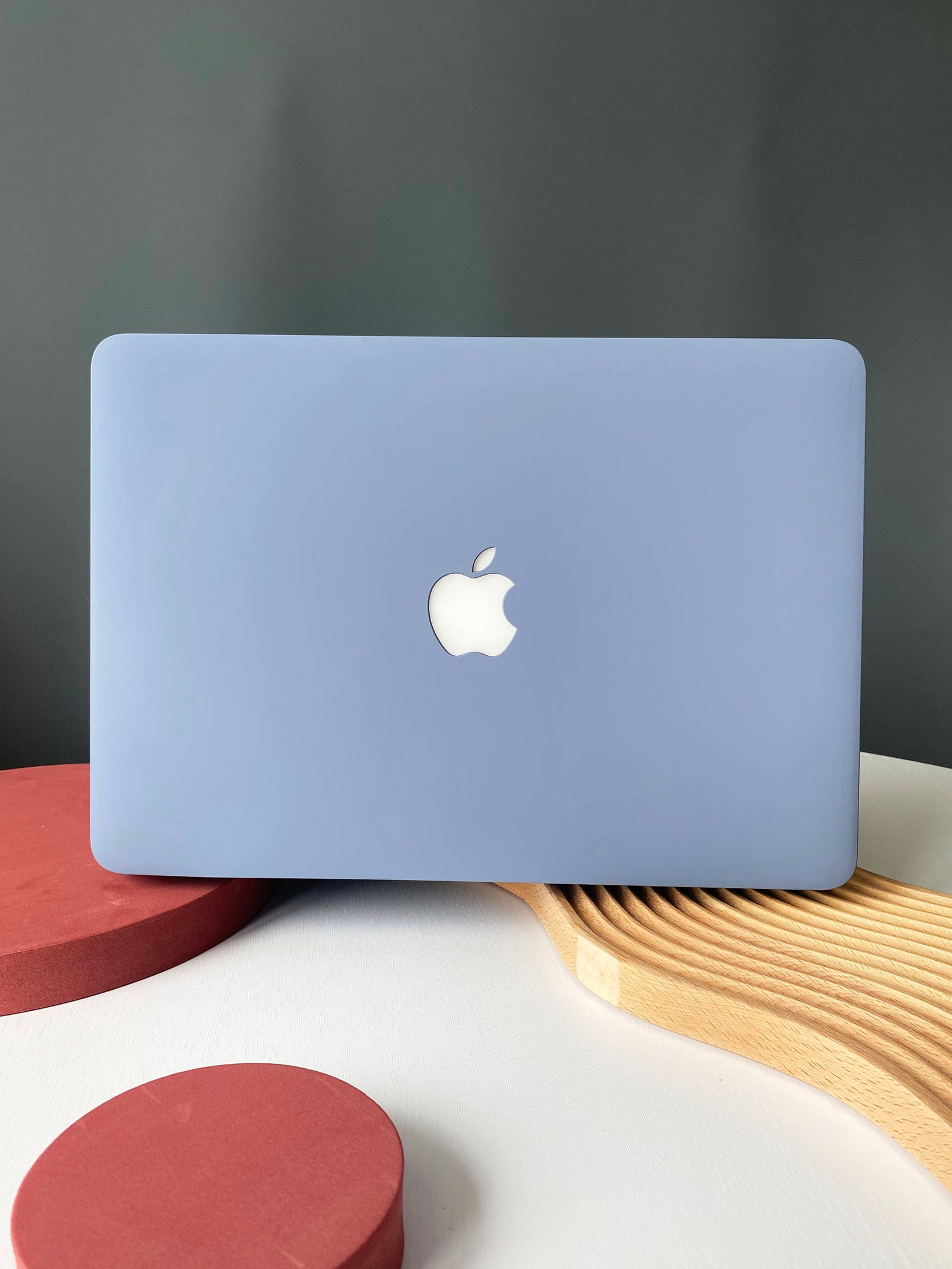 Stone Blue Shell Hard Case Cover for Macbook Air 13 Macbook - Etsy