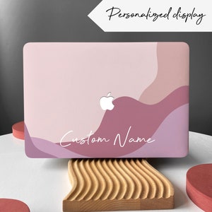 Pink and Purple Painting Shell Hard Case Cover for MacBook Air 13 ...