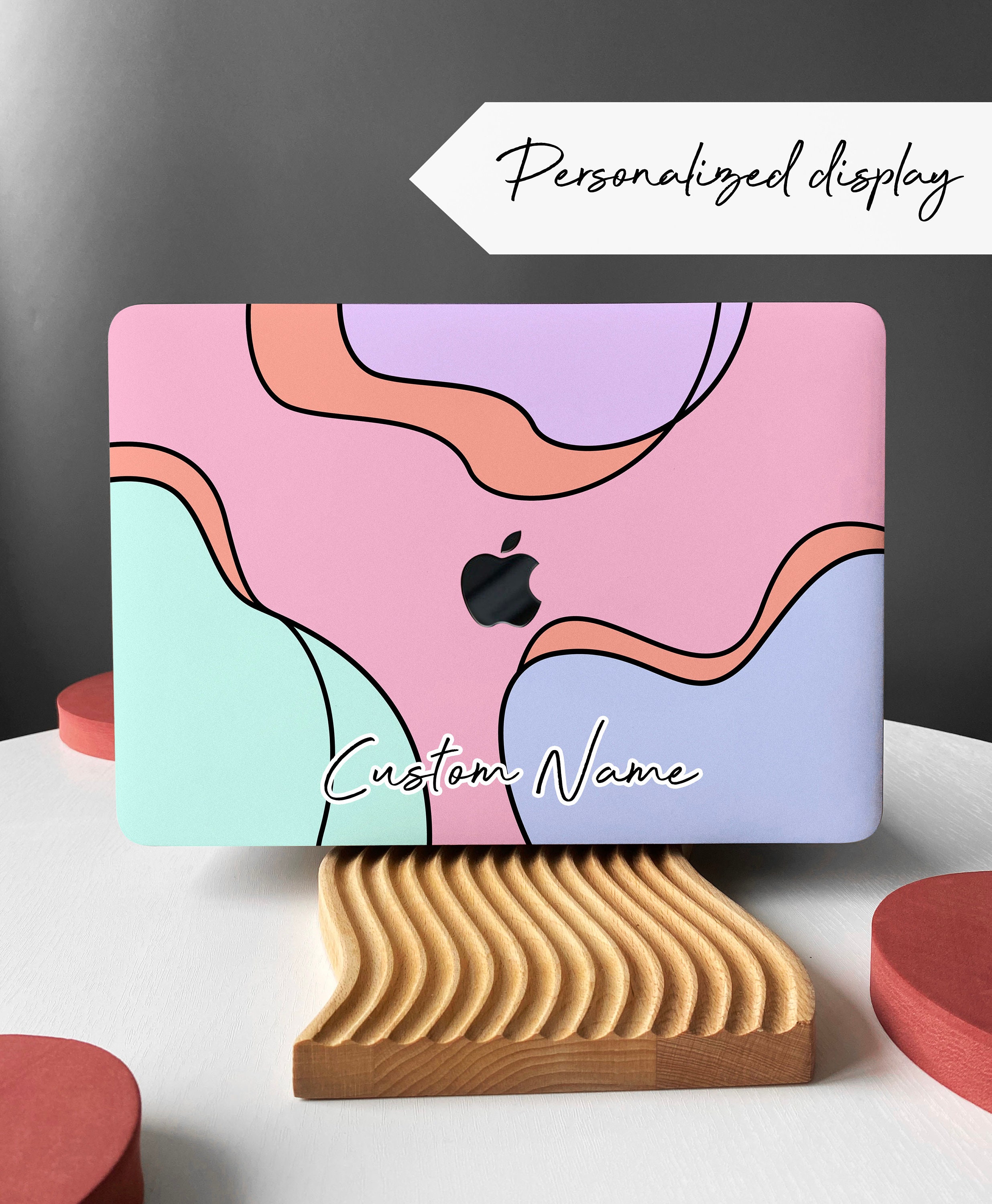 Bright Colors Irregular Patterns Shell Hard Case Cover for - Etsy