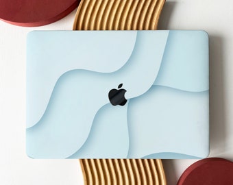 Stone Blue Shell Hard Case Cover for Macbook Air 13 Macbook - Etsy