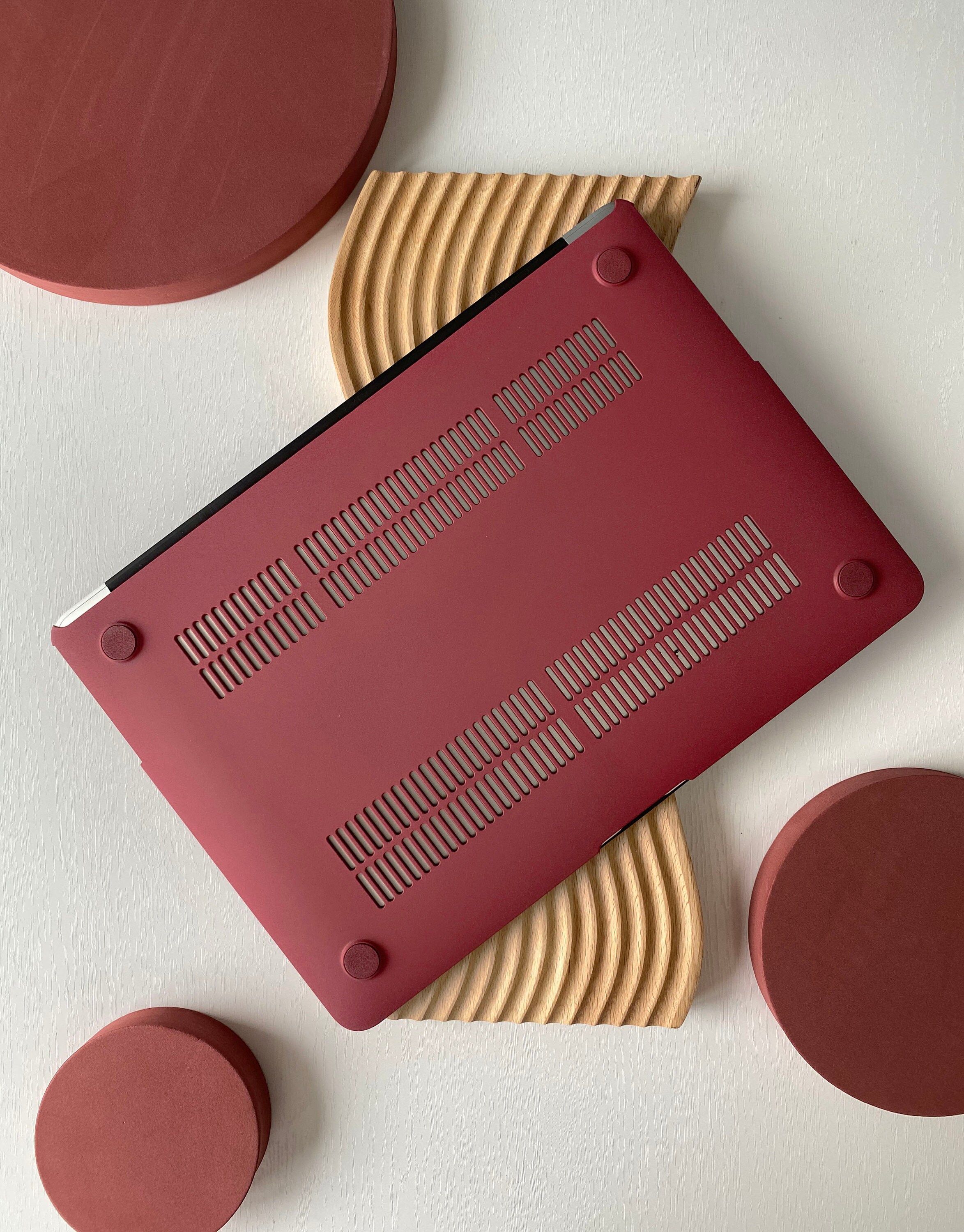 Vermilion Red Shell Hard Case Cover for Macbook Air 13 Macbook - Etsy UK