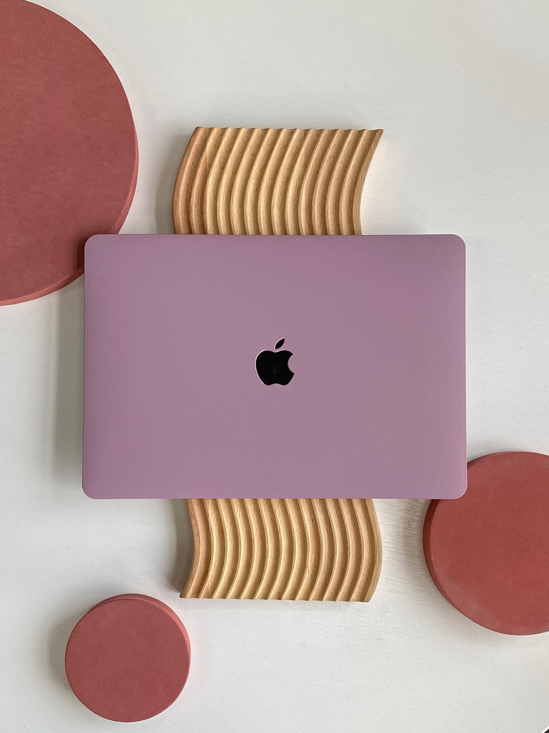 Girly Gray Purple Shell Hard Case Cover for MacBook Air 13 MacBook Pro ...