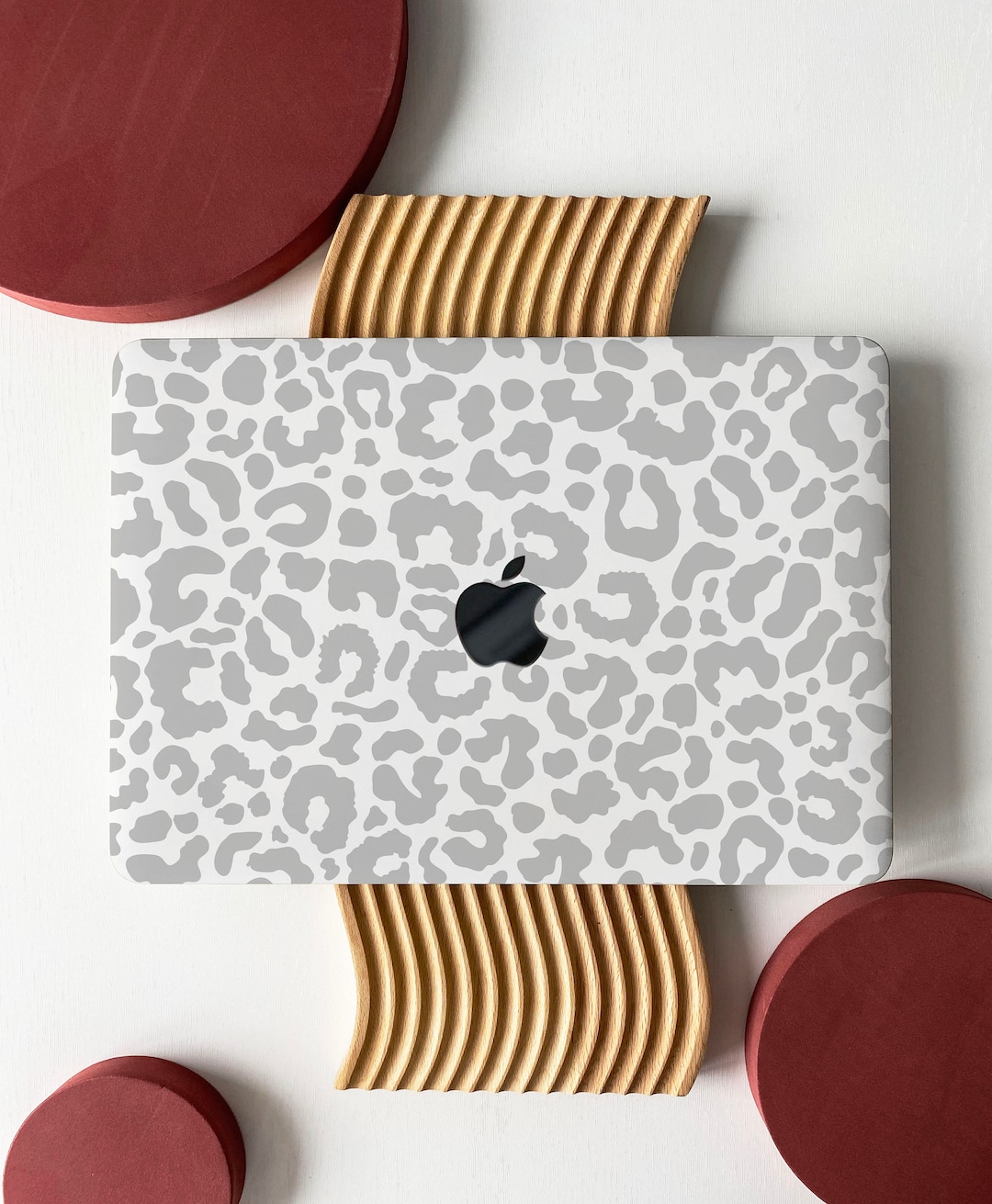 Minimalist Leopard Aesthetics Shell Hard Case Cover for MacBook Air 13 ...