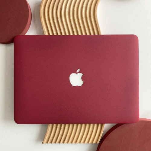 Vermilion Red Shell Hard Case Cover for Macbook Air 13 Macbook - Etsy UK
