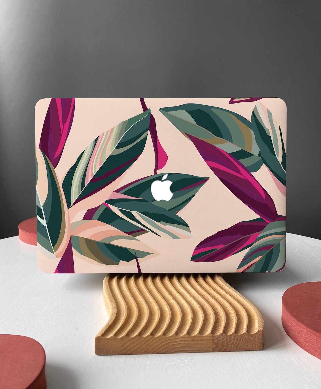 Tropical Leaves Shell Hard Case Cover for MacBook Air 13 MacBook Pro 13 ...