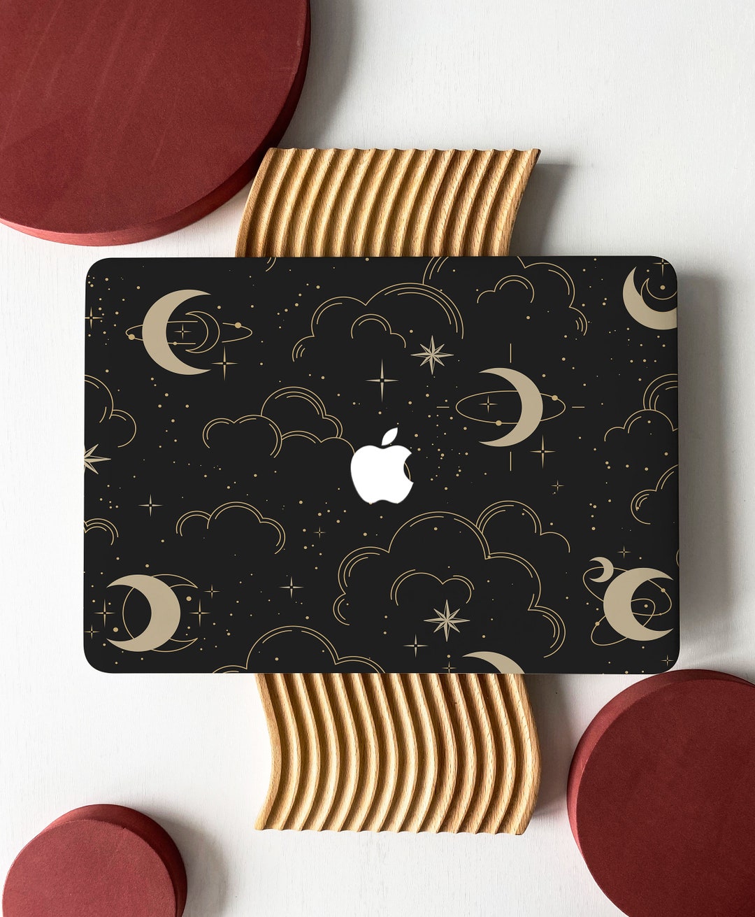 Black Night Artwork Shell Hard Case Cover for MacBook Air 13 Case ...